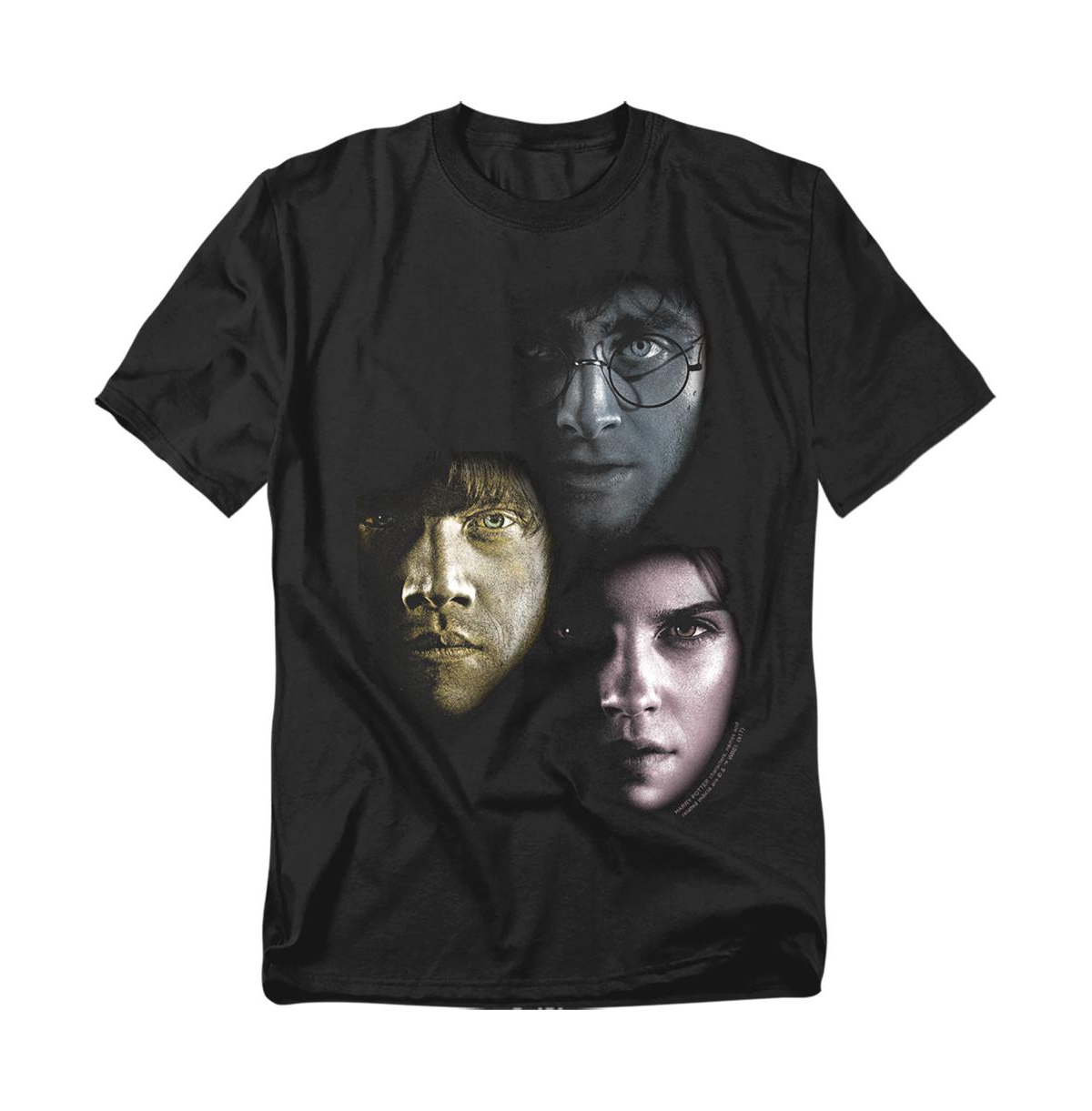 Click here for Harry Potter Mens Hero Heads T Shirt - Black prices