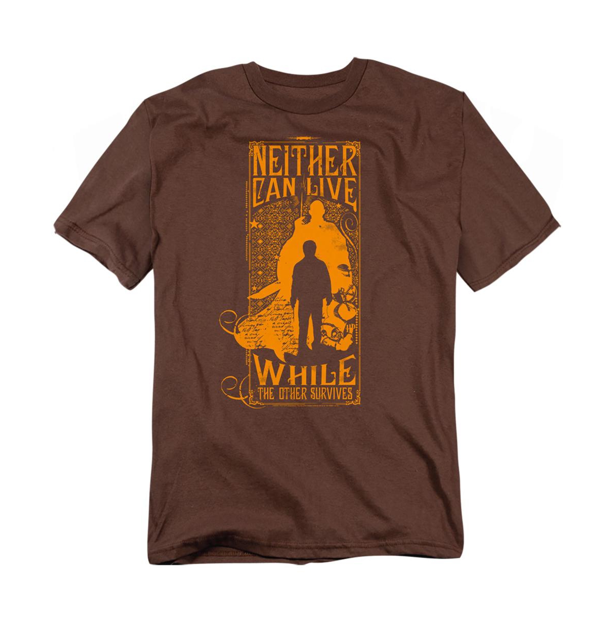 Click here for Harry Potter Mens Neither Can Live While The Other... prices