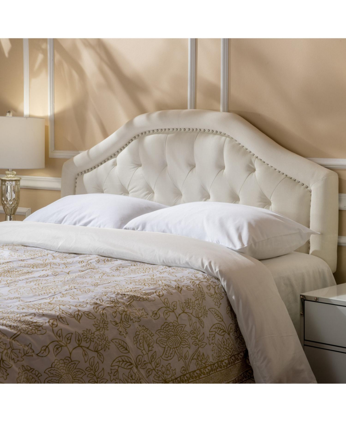 Click here for Streamdale Furniture Upholstered Headboard W/ Diam... prices