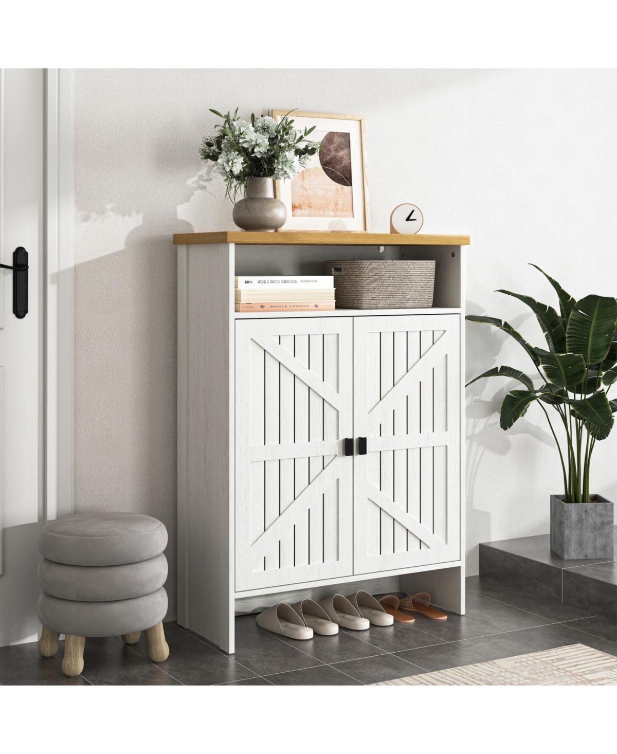 Click here for Streamdale Furniture Modern Minimalist Mdf Shoe Ca... prices