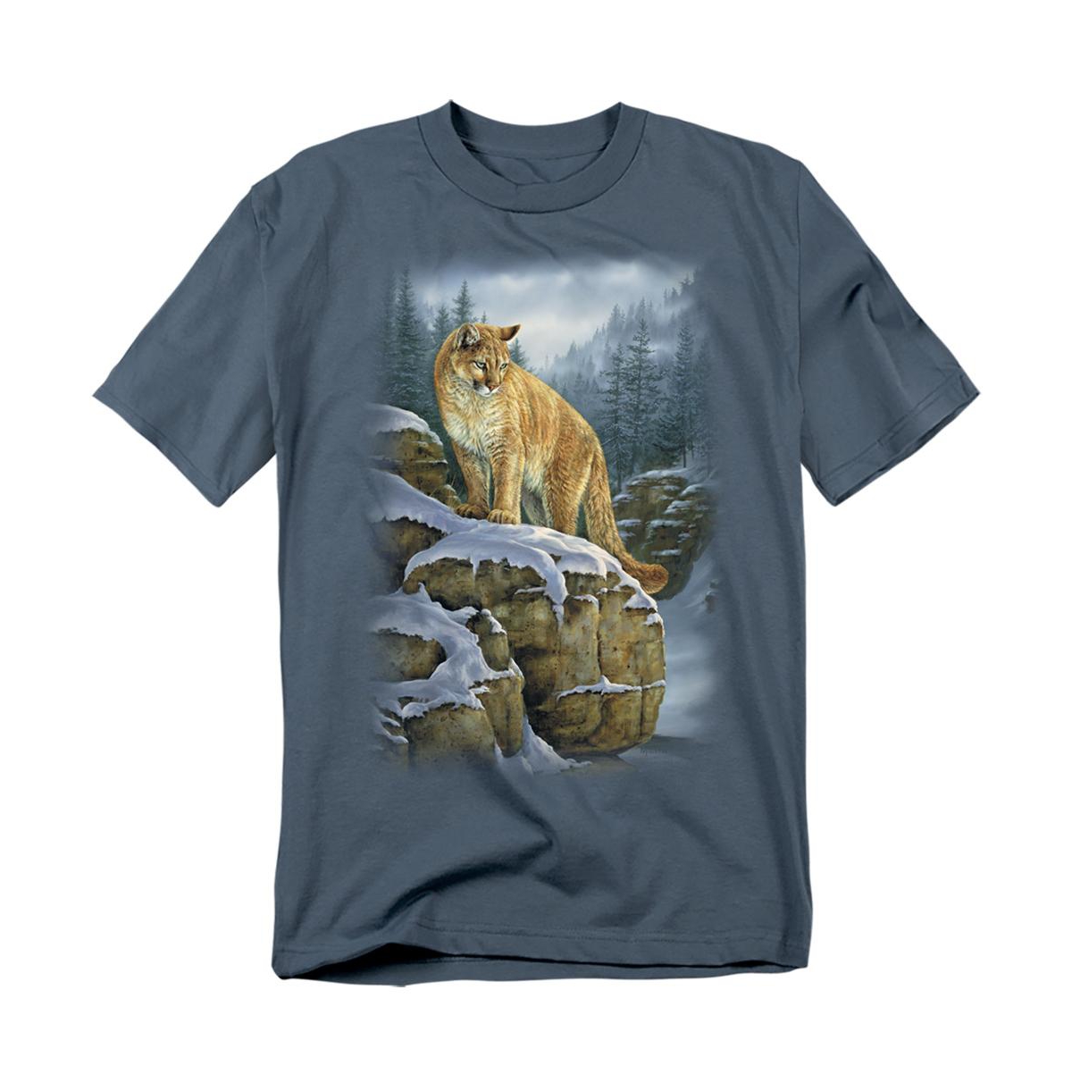 Click here for Wild Wings Mens Wildlife Misty Canyon Cougar T Shi... prices
