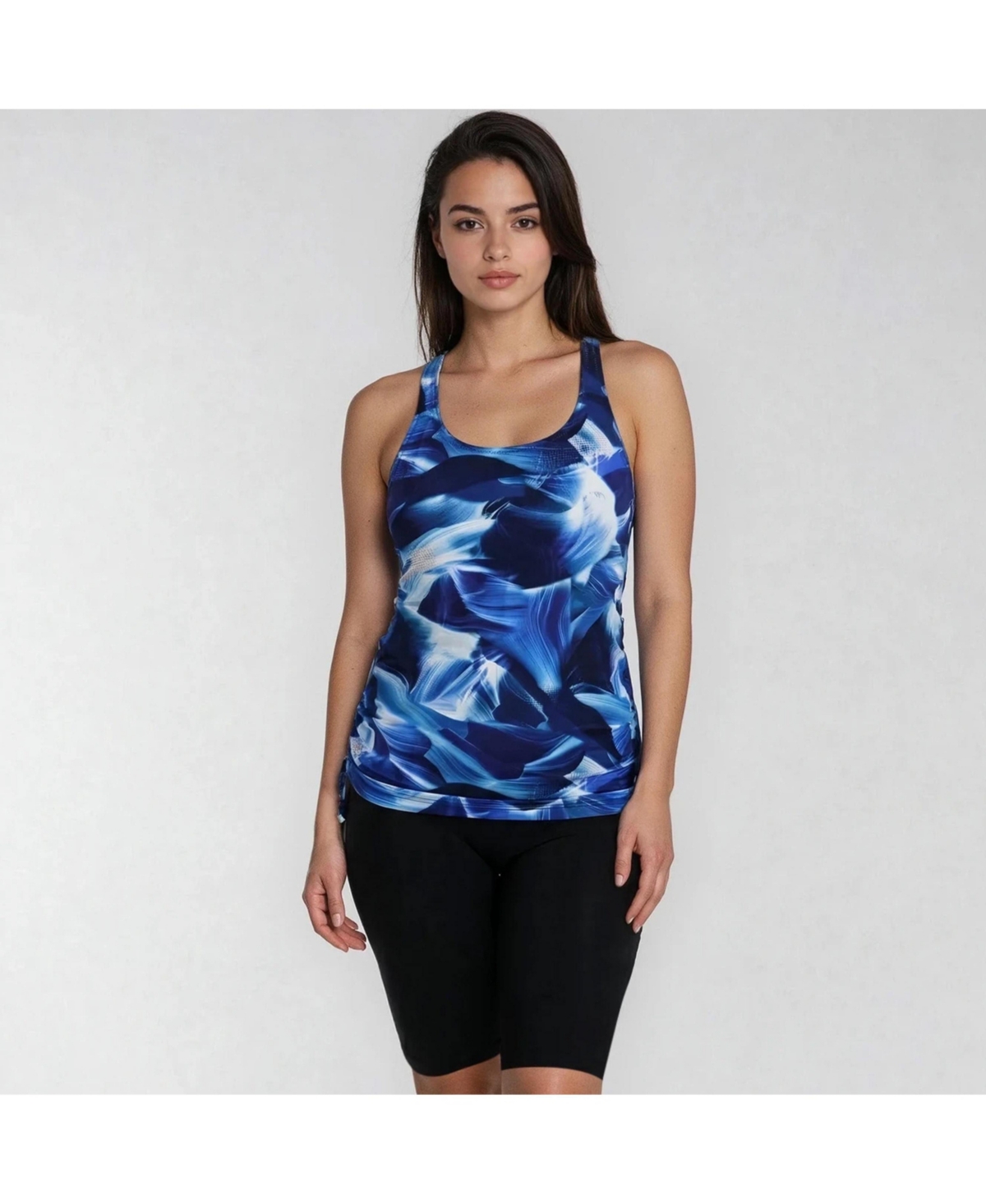 Click here for Calypsa Womens Maya Tankini Swim Top With Built-in... prices