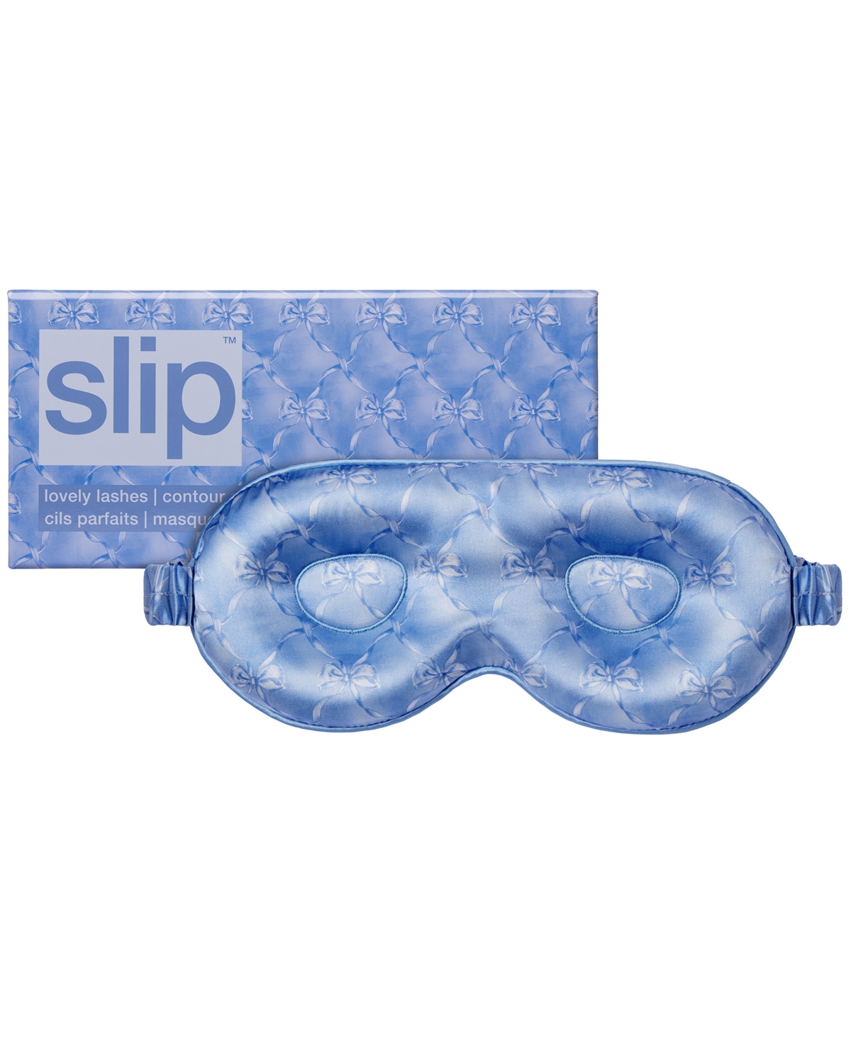 Click here for Slip Bluebelle Pure Silk Contour Sleep Mask - Blue... prices