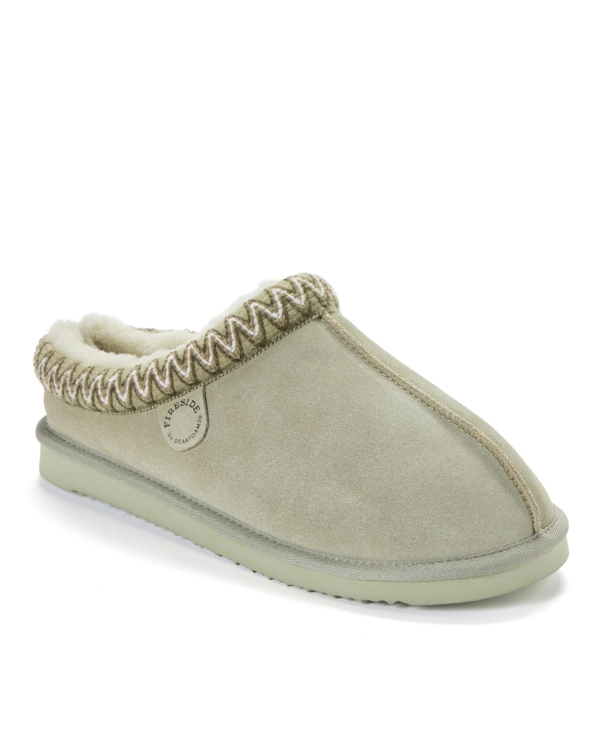 Click here for Dearfoams Mens Fireside by Grafton Genuine Shearli... prices