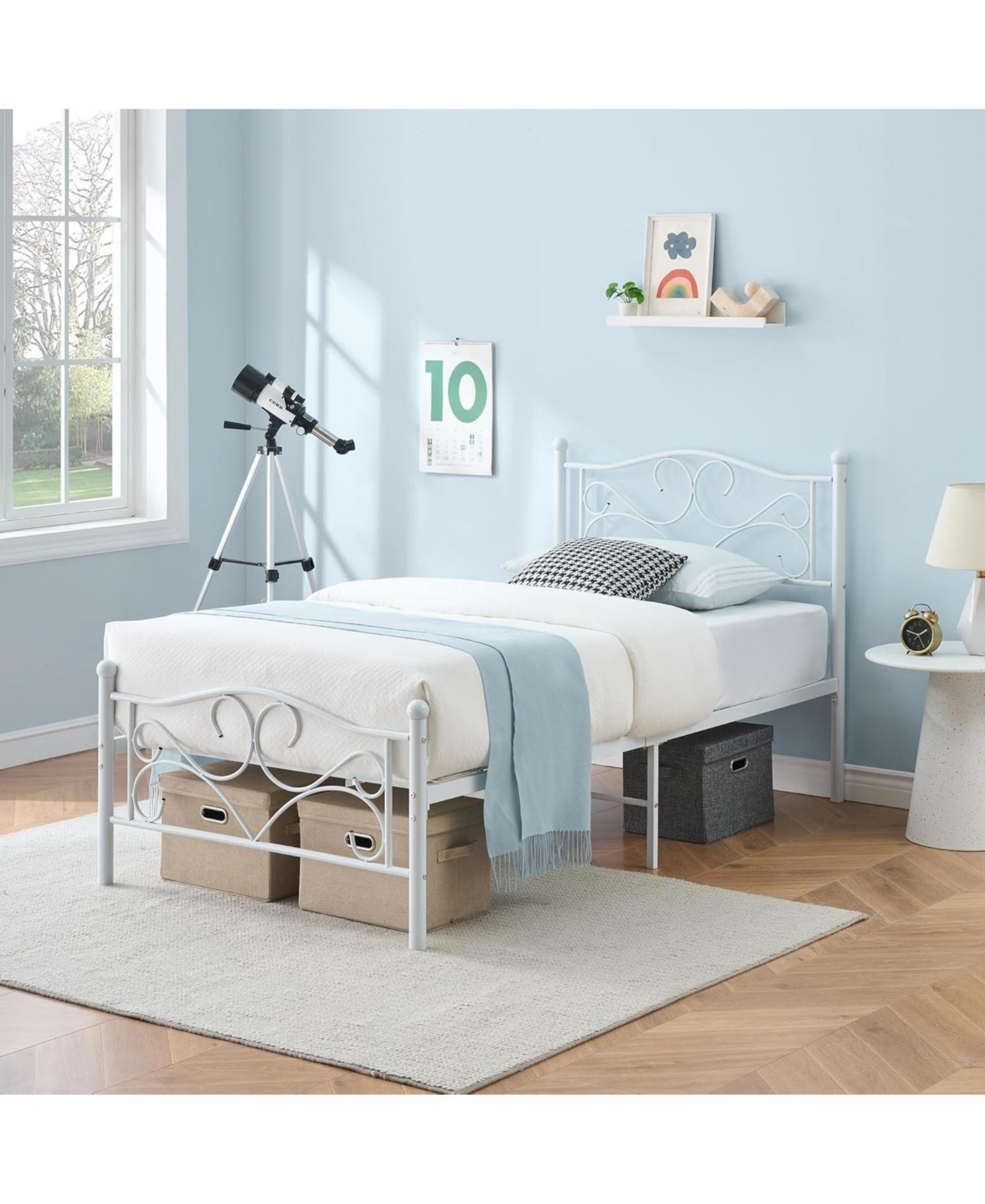 Click here for Twin Bed Frames  Twin Size Metal Platform Bed Fram... prices