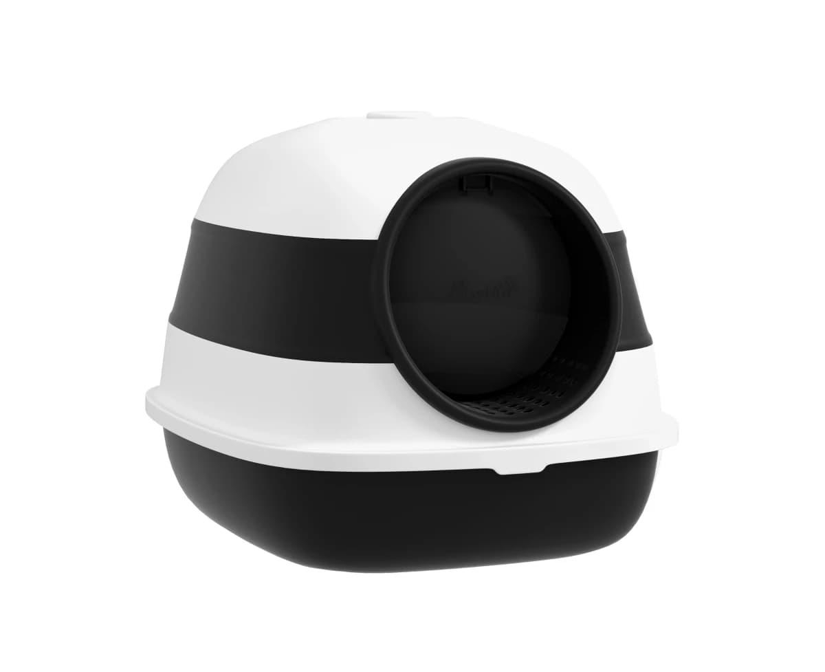 Click here for Zeus & Ruta Cat Litter Box Litter Box with Lid - W... prices