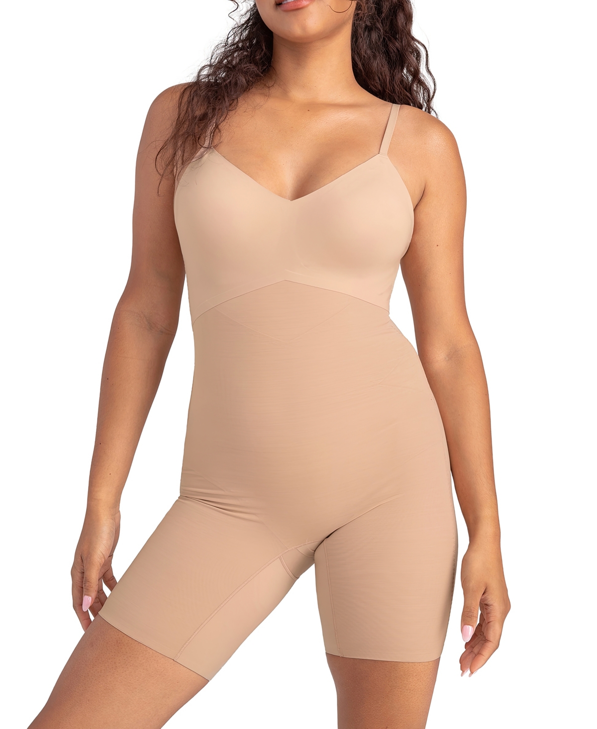Click here for Honeylove Womens Low-Back Bodysuit - Sand prices