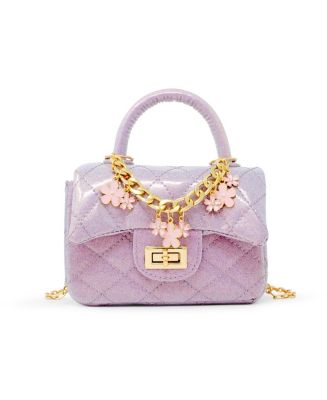 ZOMI GEMS Girls Classic Sparkle Top Handle Handbag - Macy's