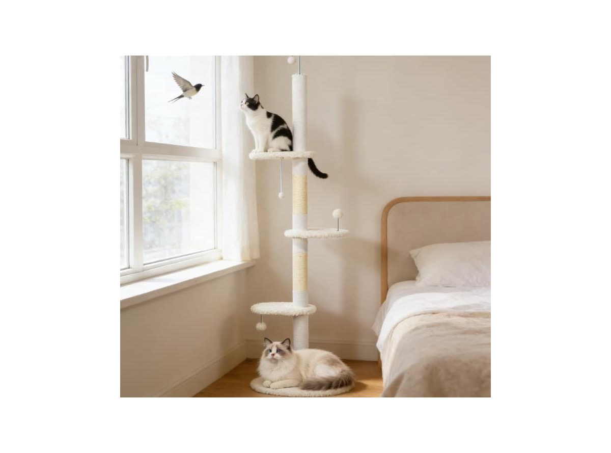 Click here for Zeus & Ruta Floor to Ceiling Cat Tree prices