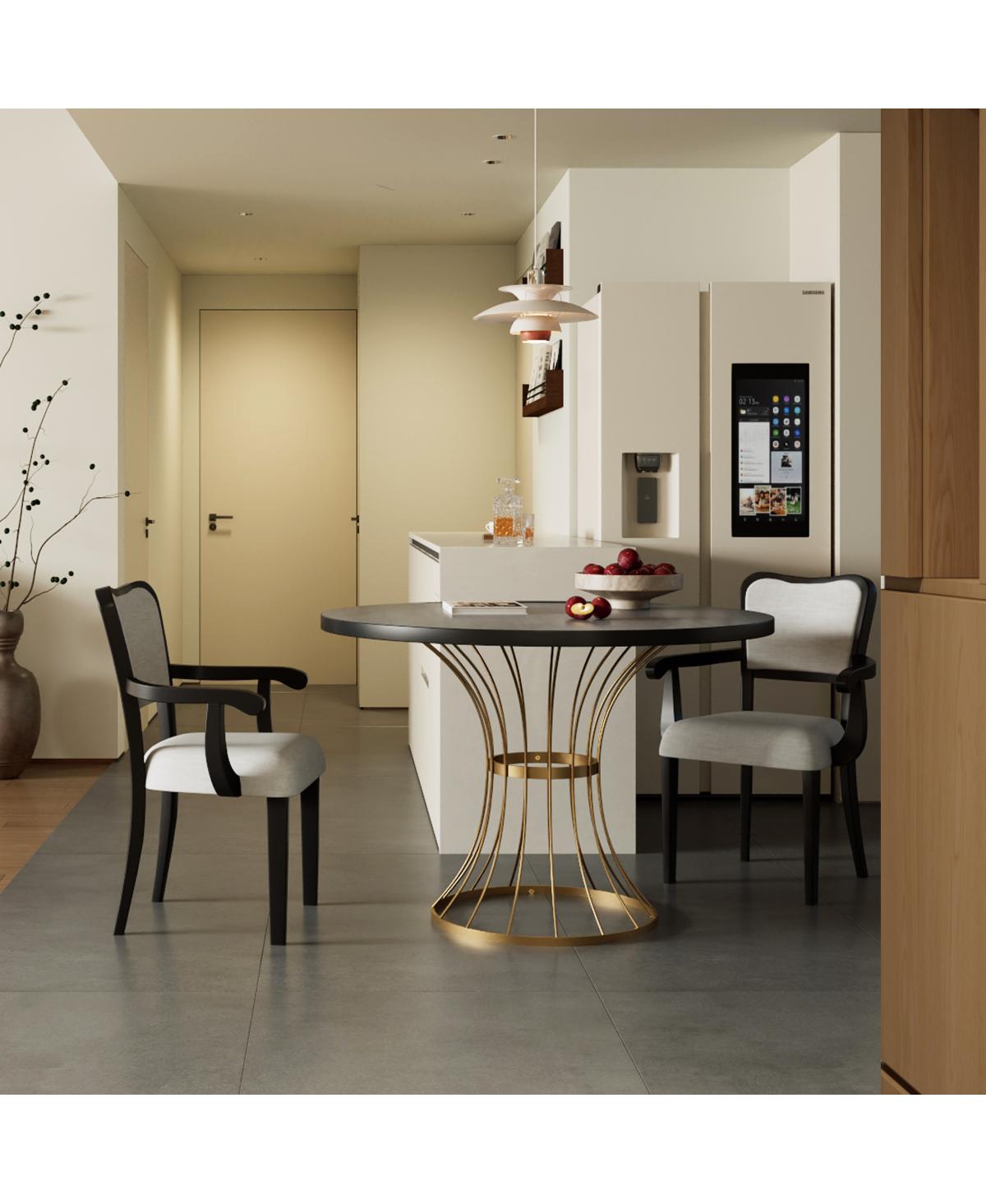 Click here for Streamdale Furniture 42 Round Dark Oak Dining Set... prices