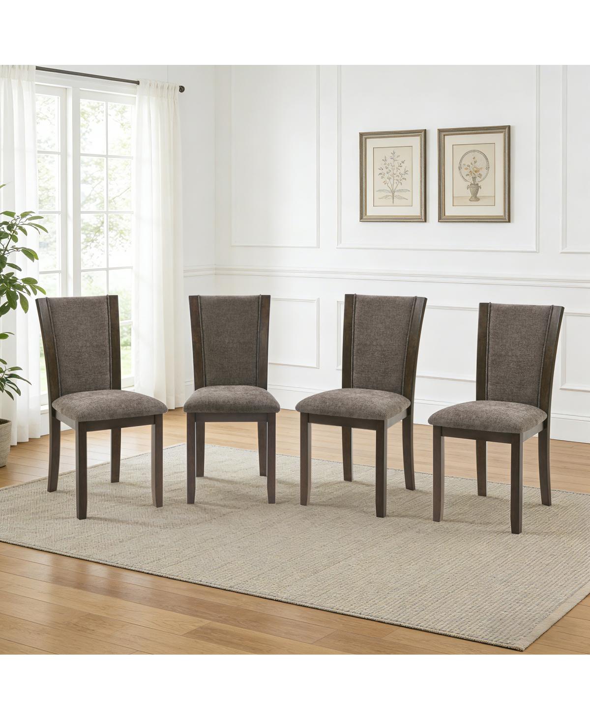 Click here for Streamdale Furniture Wooden Dining Chairs Set of 4... prices