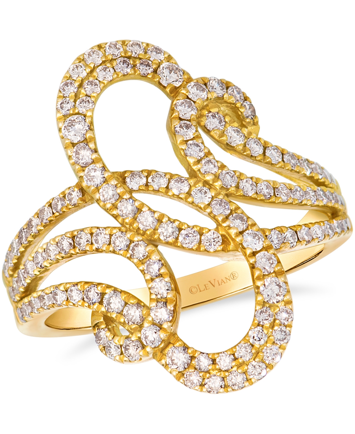 Click here for Le Vian Nude Diamond (0.89 ct. t.w.) Ring in 14k H... prices