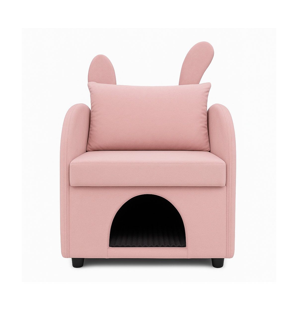 Click here for Cesicia Bunny-Ear Pet-Friendly Armchair Sofa Chair... prices