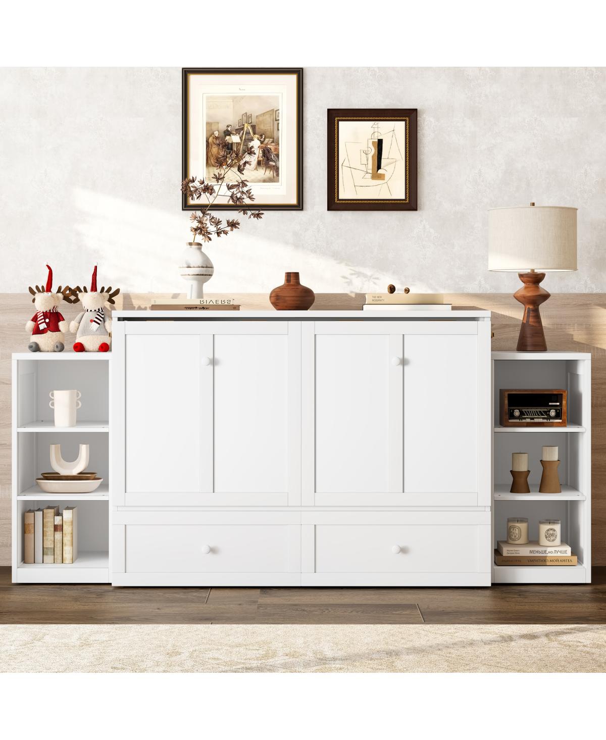 Click here for Streamdale Furniture Full-size Murphy bed with sto... prices