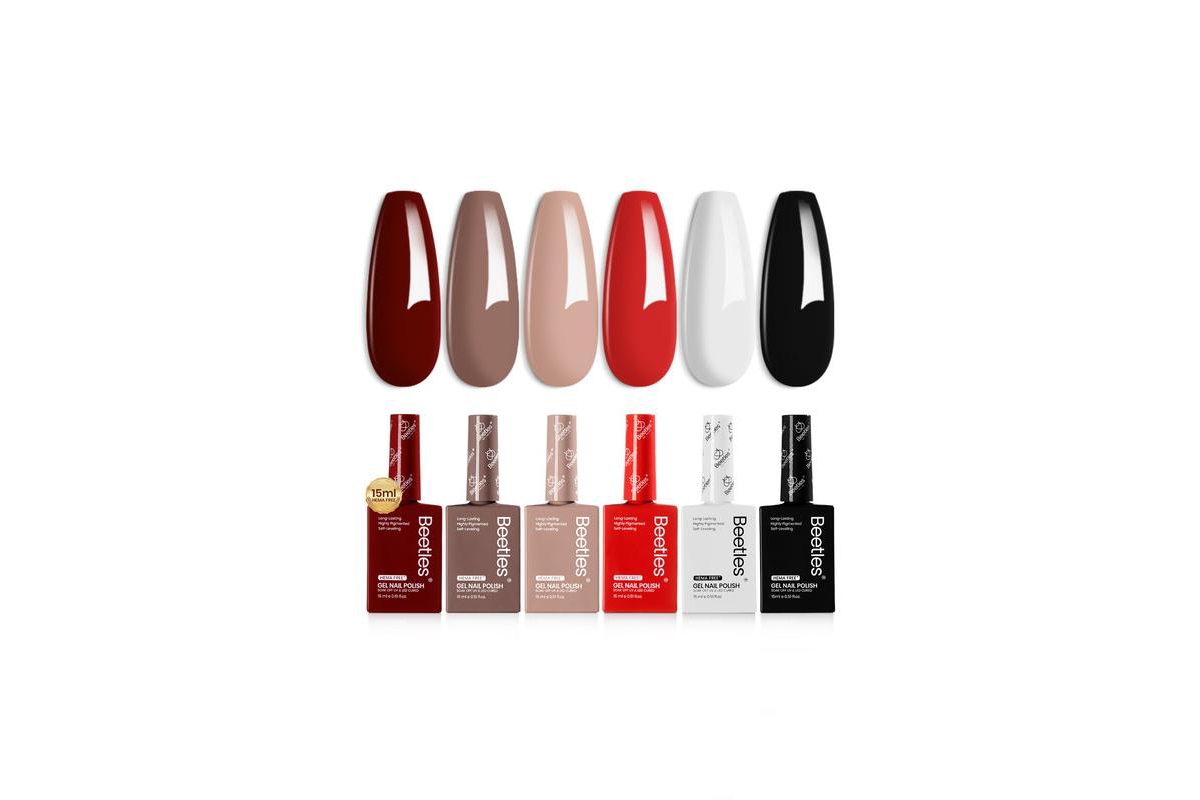 Click here for Beetles Fall Winter Gel Nail Polish Set 6 Colors -... prices