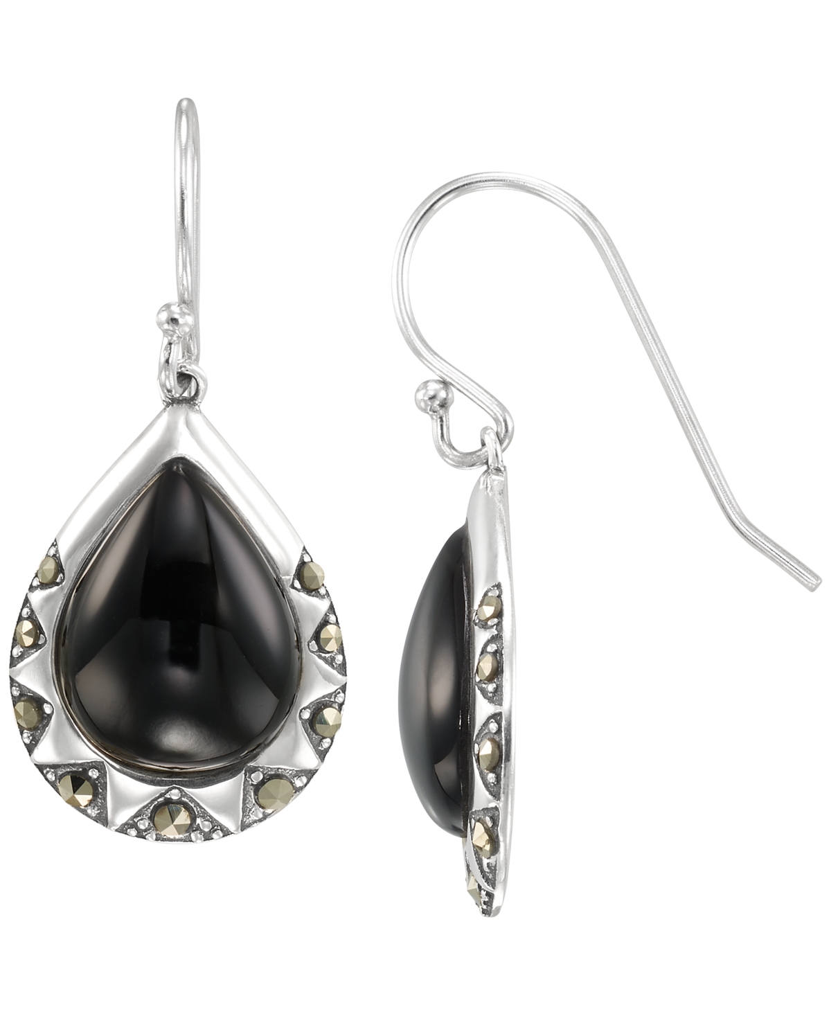 Click here for Macys Marcasite (0.30 ct. t.w.) and Onyx (6 ct. t.... prices