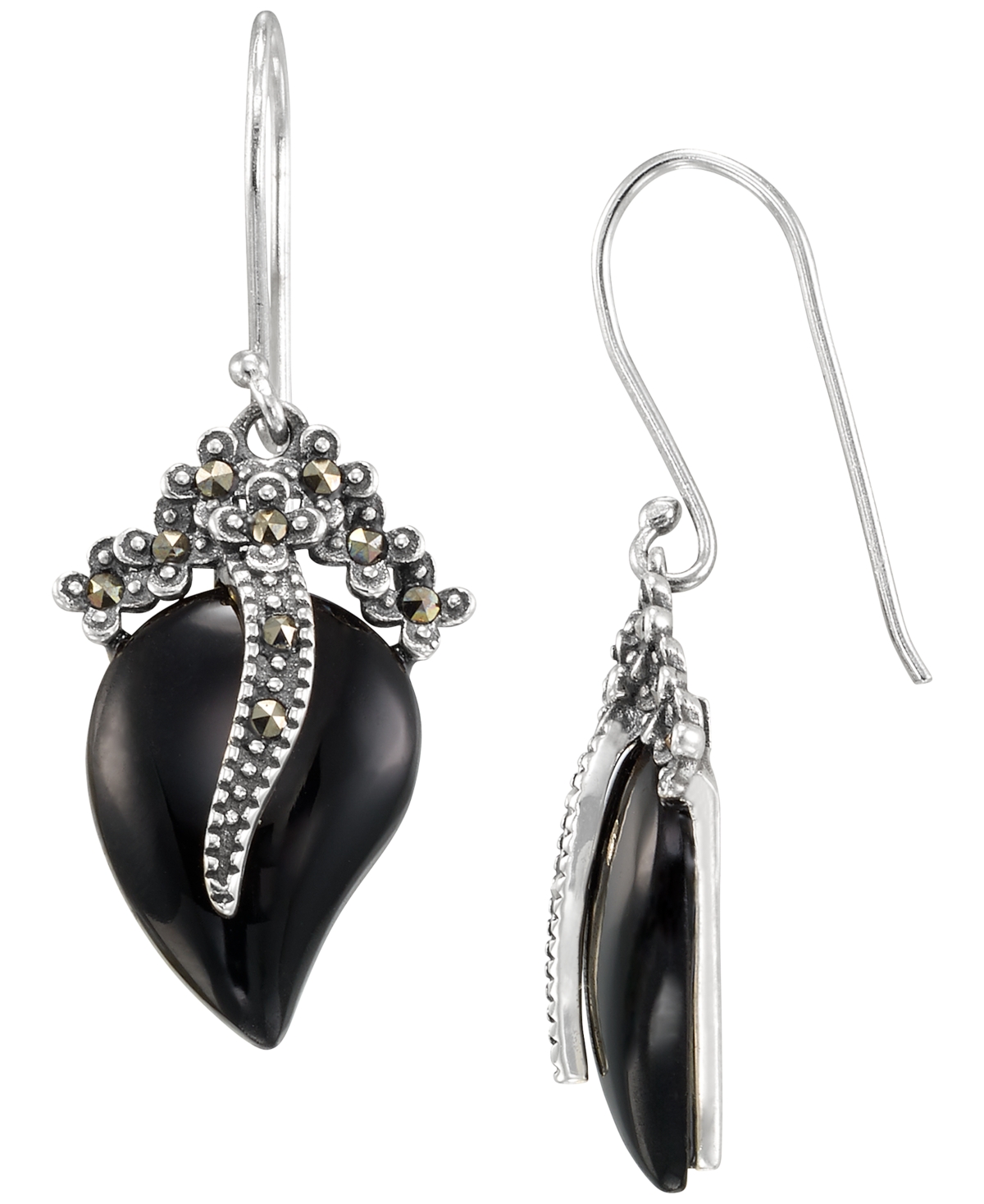 Click here for Macys Marcasite (0.16 ct. t.w.) and Onyx (4 ct. t.... prices