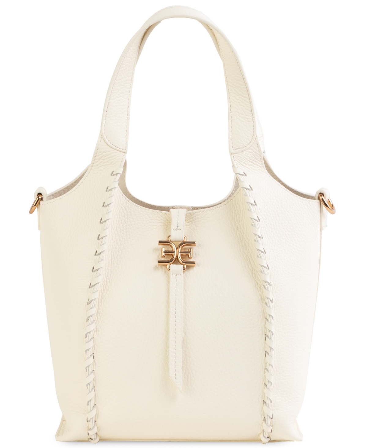 Click here for Sam Edelman Sylvia Small Crossbody Bag - Milky Whi... prices