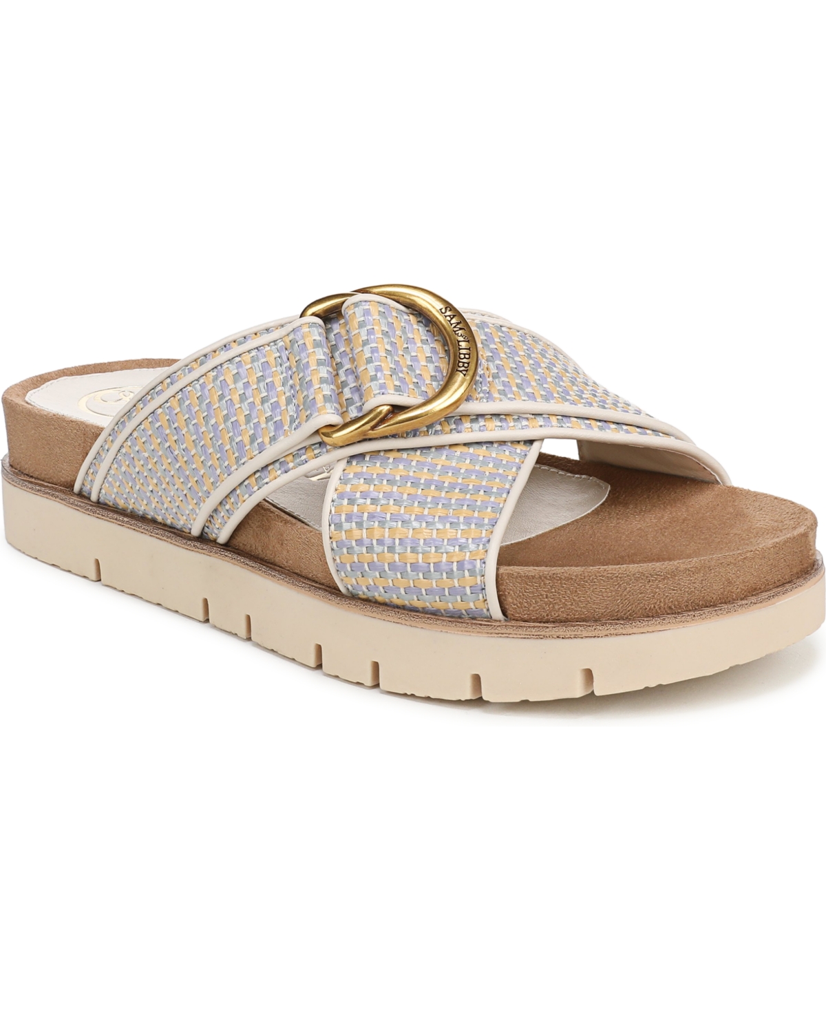 Click here for Sam and Libby Womens Ander Slide Round Toe Sandals... prices