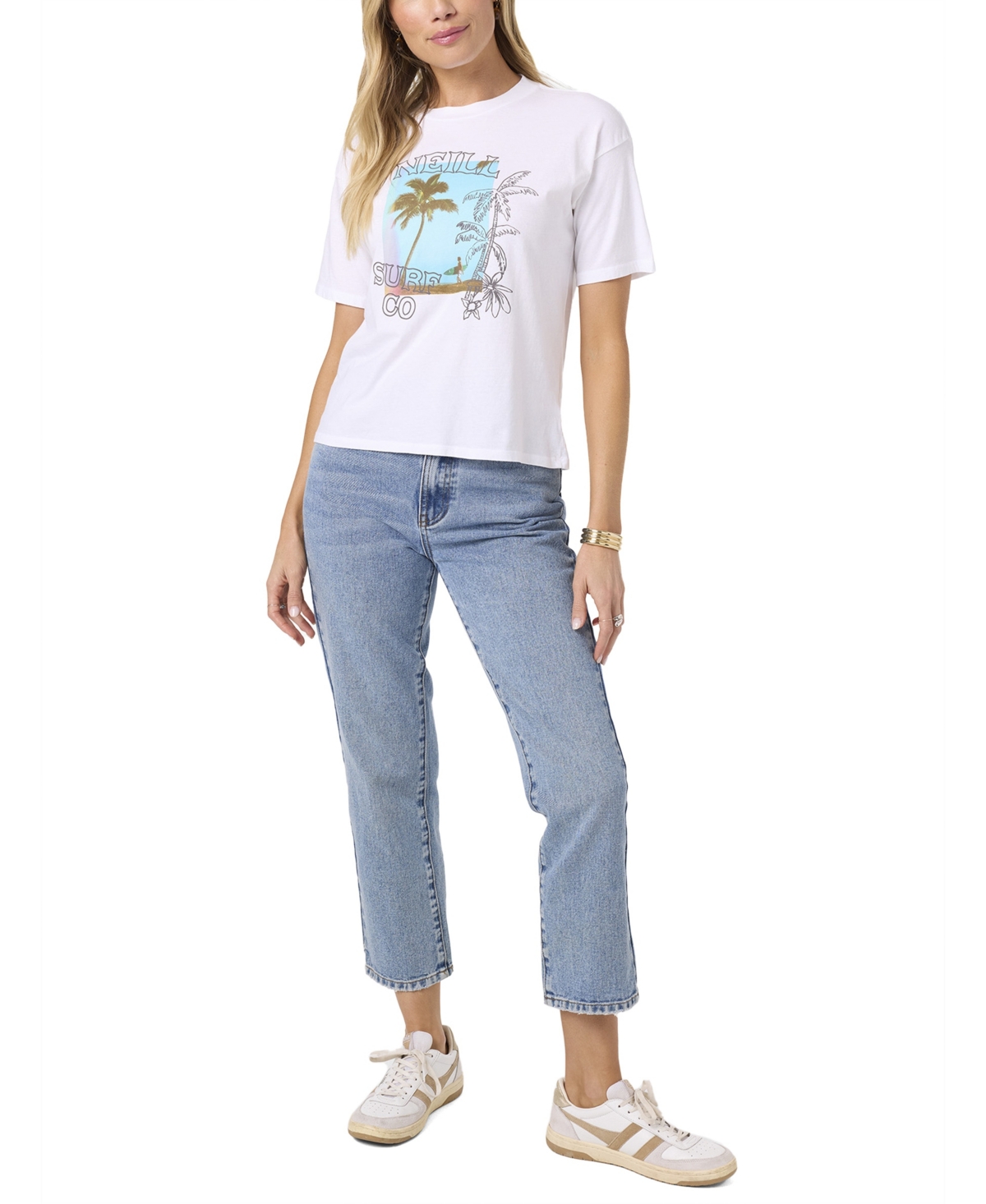 Click here for ONeill Juniors Doodles Crew Neck Graphic T-Shirt -... prices