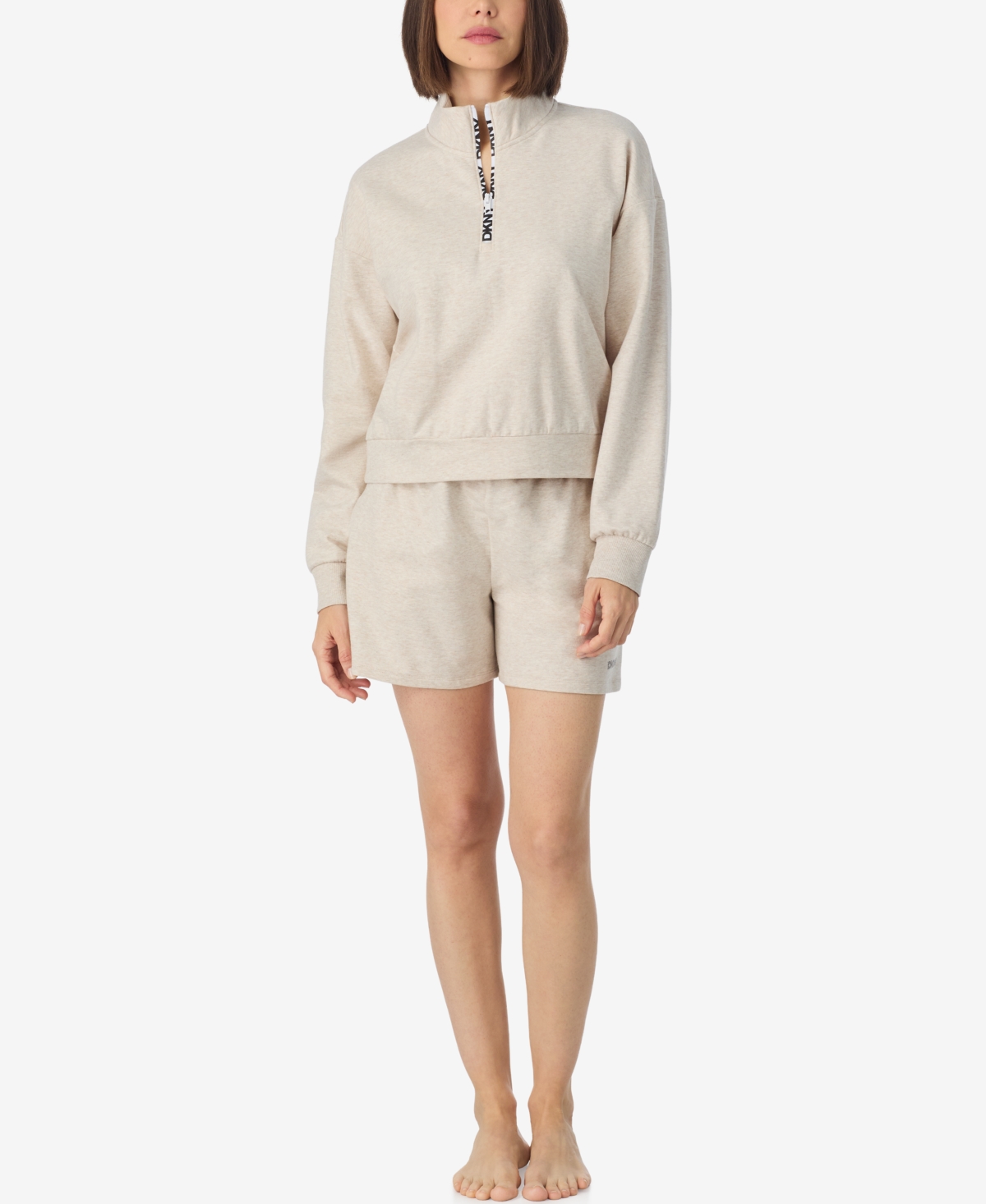 Click here for Dkny Womens Long-Sleeve Top & Boxers  2-Piece Set... prices