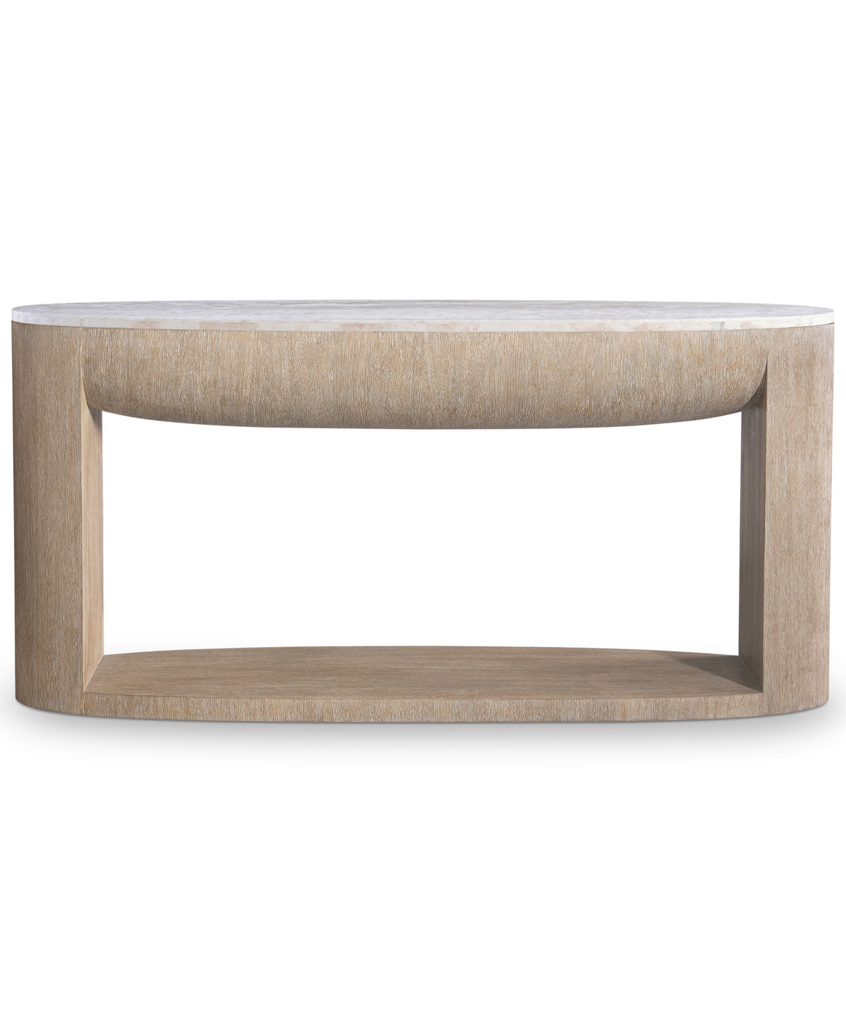 Click here for Bernhardt 32 Loggia Travertine Console Table - Med... prices