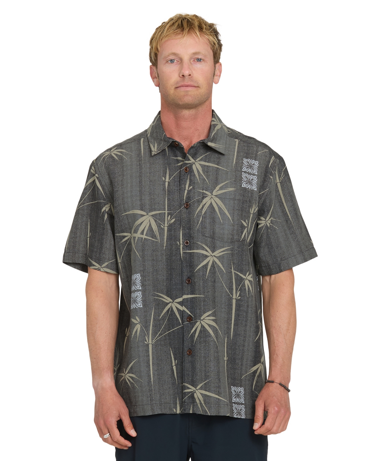 Click here for Quiksilver Waterman Mens Bamboo Bay Classic-Fit Sh... prices