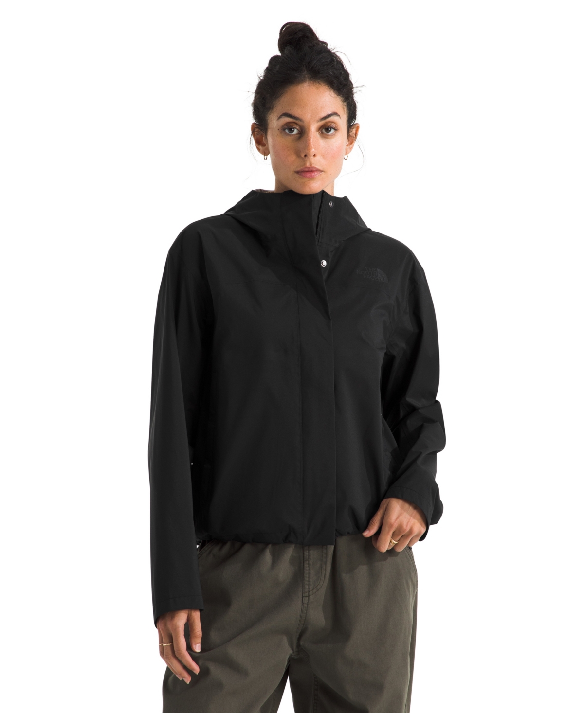 Click here for The North Face Womens Voyage Rain Hooded Jacket -... prices