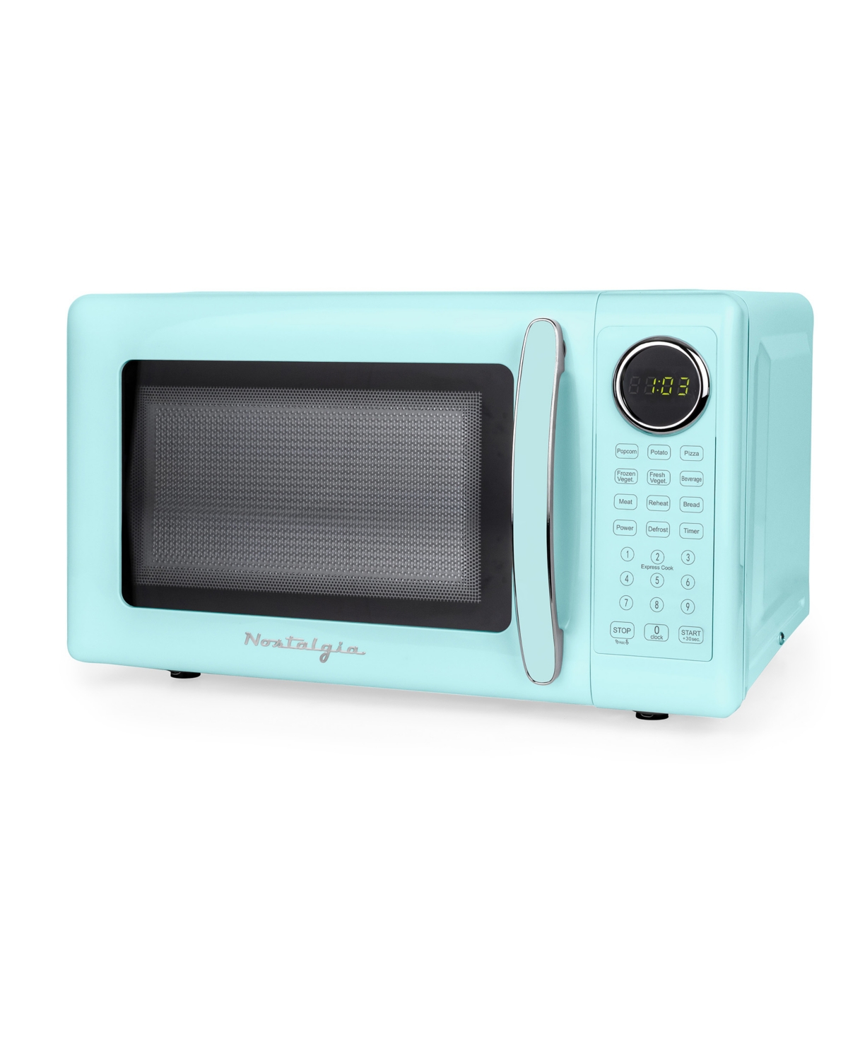 Click here for Nostalgia Retro 0.7 Cubic Foot 700-Watt Microwave... prices
