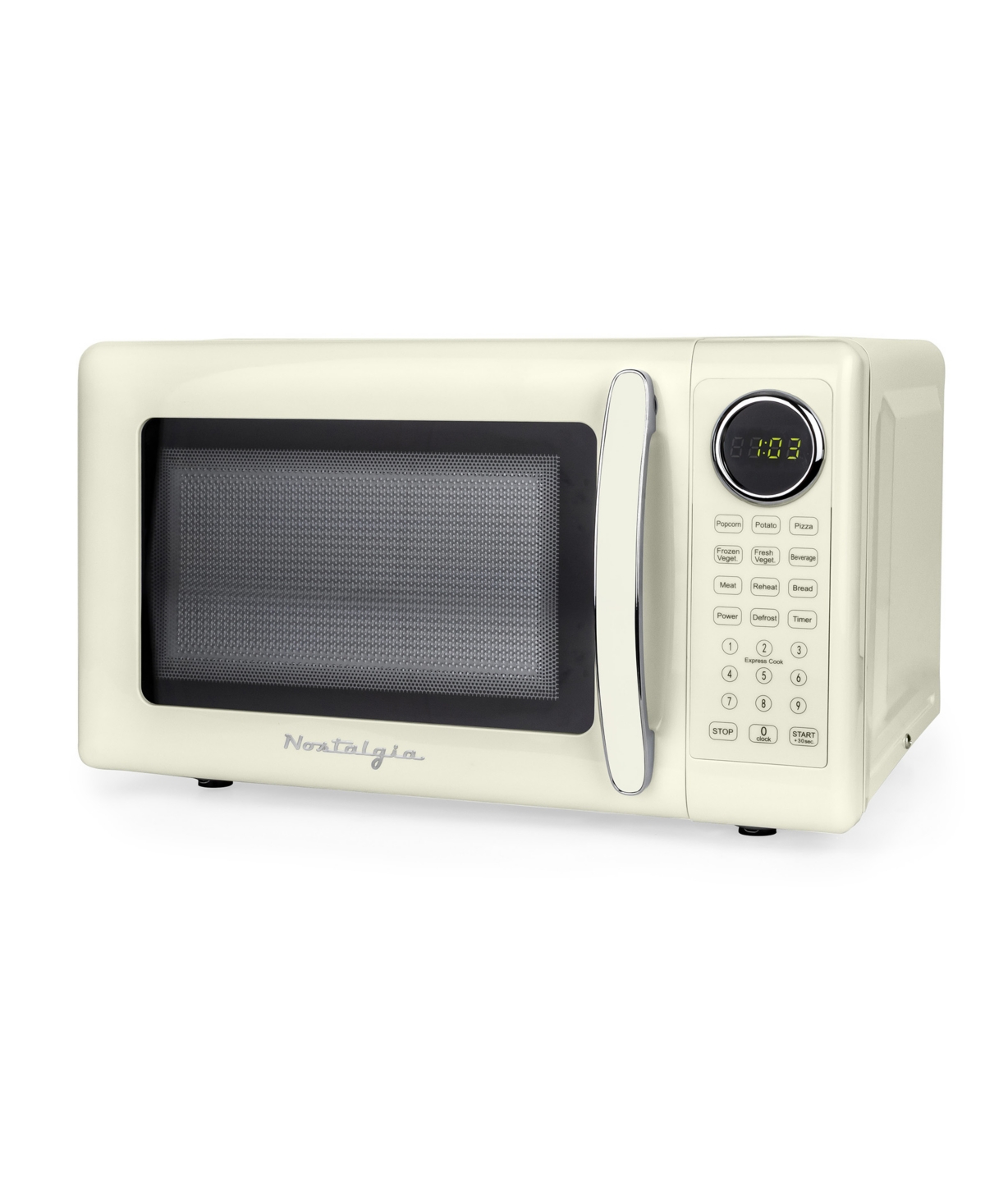 Click here for Nostalgia Retro 0.7 Cubic Foot 700-Watt Microwave... prices