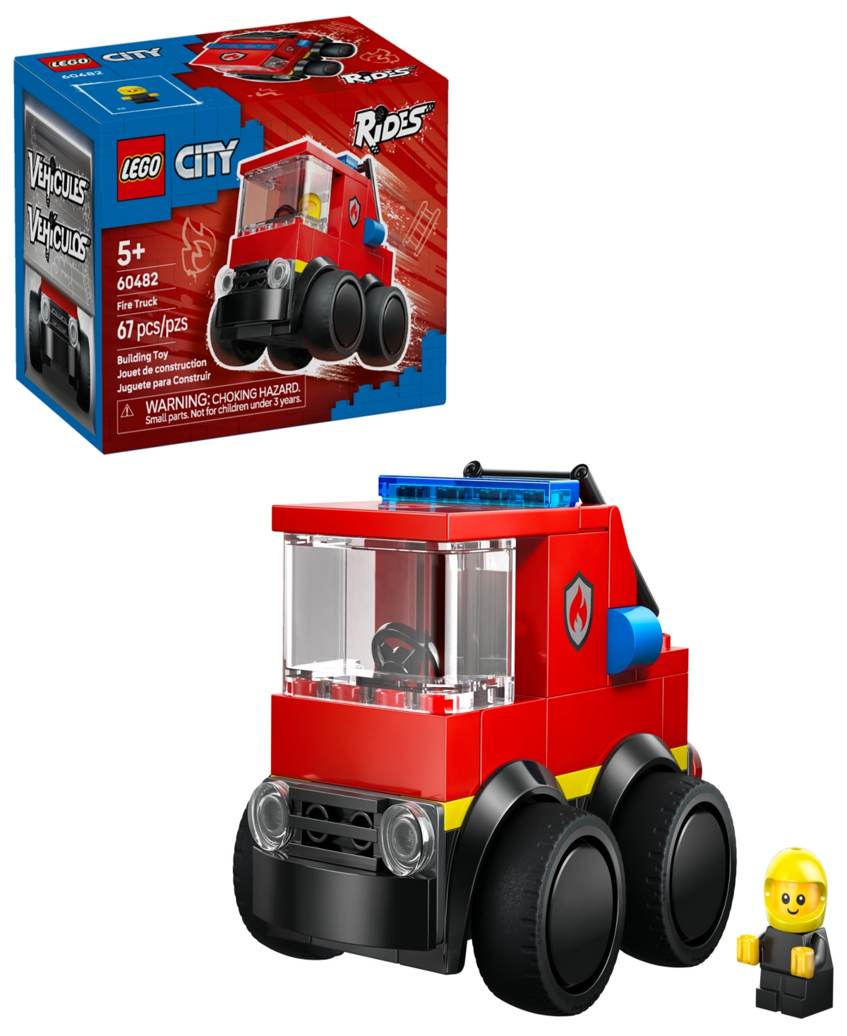 Click here for Lego City Rides Fire Truck Building Toy 60482  67... prices