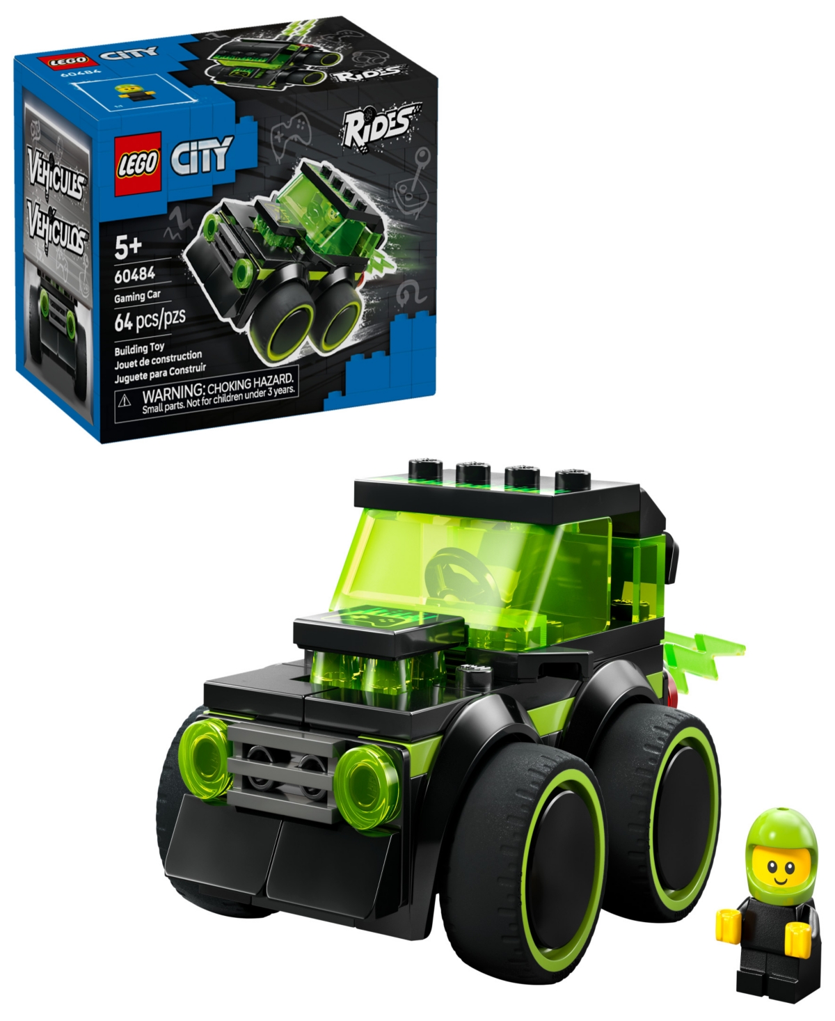 Click here for Lego City Rides Gaming Race Car Building Toy 60484... prices