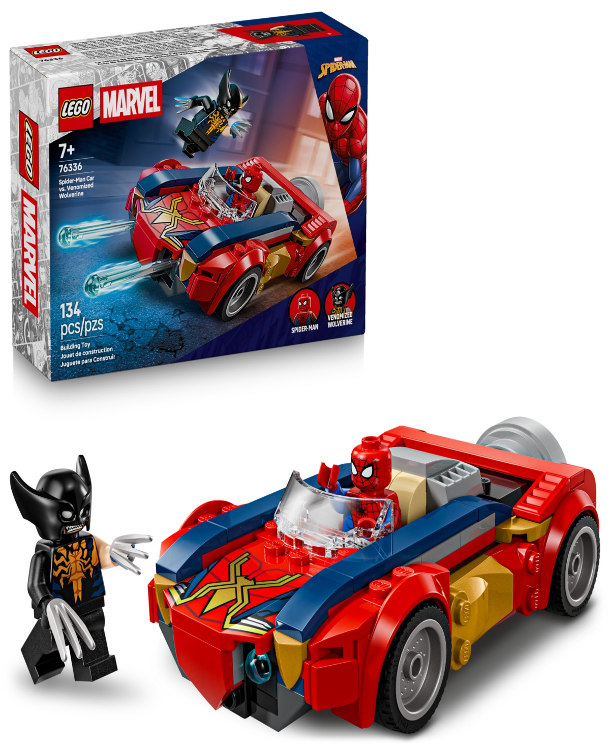 Click here for Lego Marvel Spider-Man Car vs. Venomized Wolverine... prices