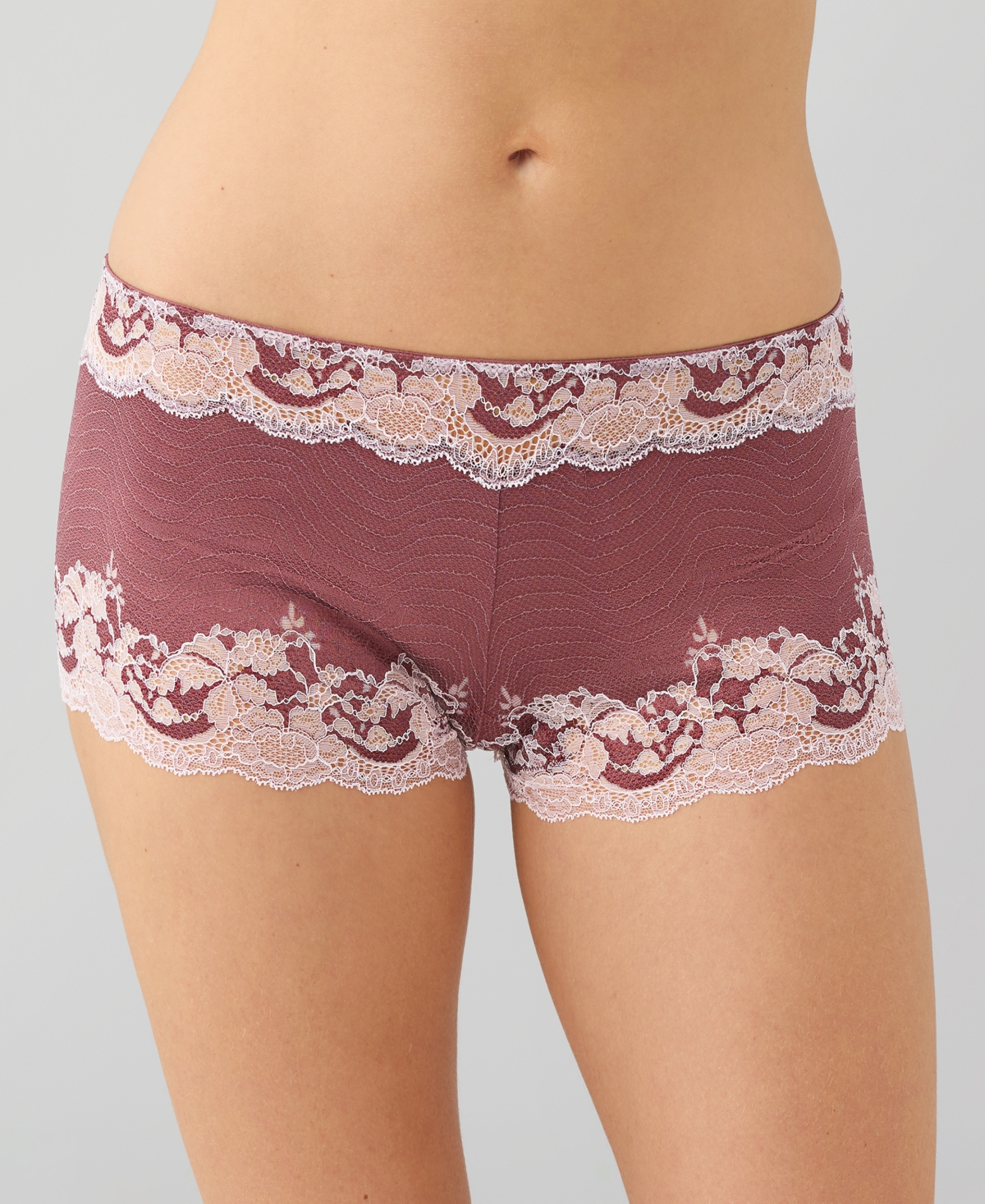 Click here for WacoalwomenS Modern Affair Boyshort 849481 - Rose... prices