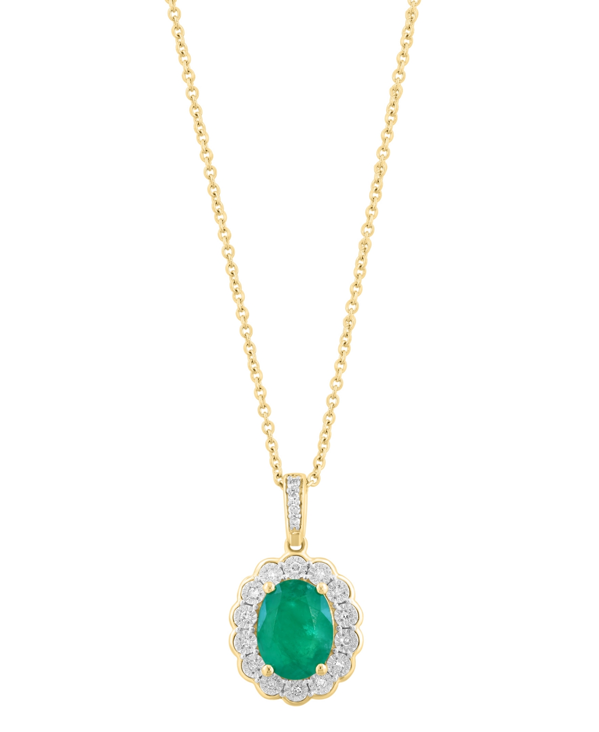 Click here for Effy Collection Emerald (1-1/2 ct. t.w.) & Diamond... prices