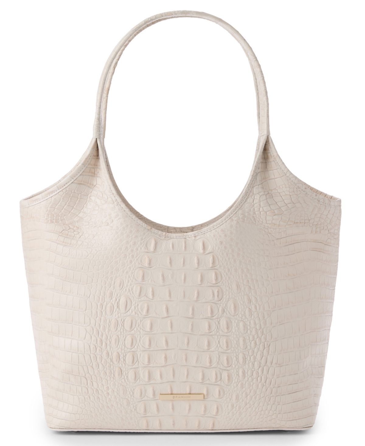 Click here for Brahmin Melora Alden Road Large Leather Tote - Ivo... prices