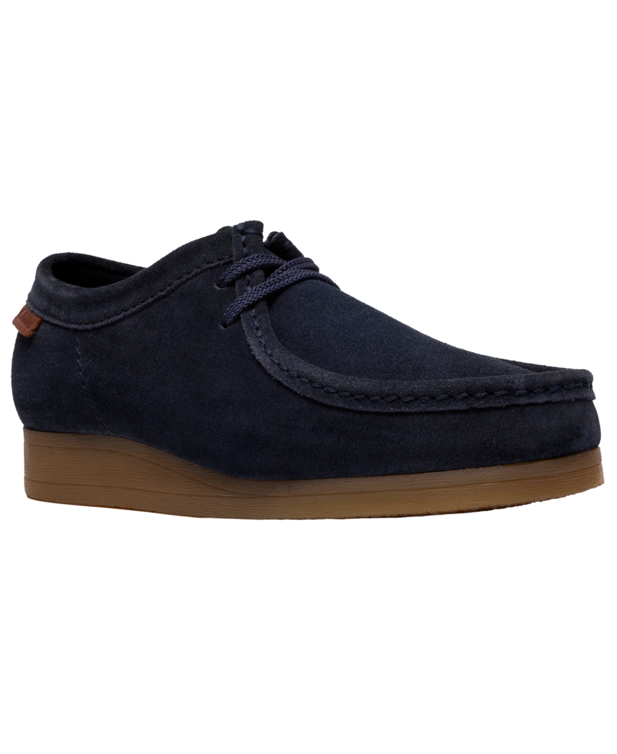 Click here for Clarks Mens Wallaston Low Lace-Up Shoes - Navy prices