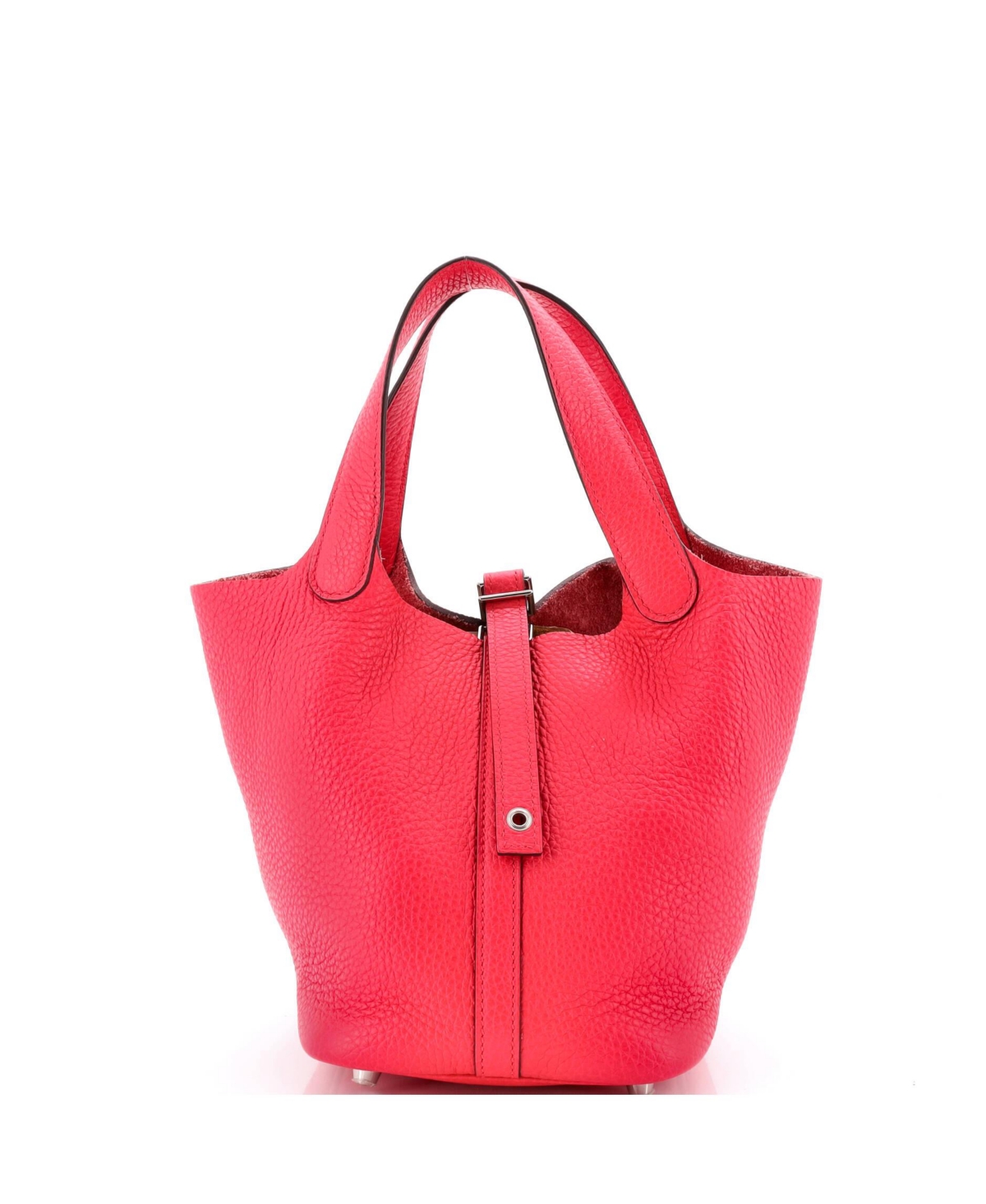 Click here for Pre-Owned HERMES Pm Picotin Lock Bag Clemence - Pi... prices