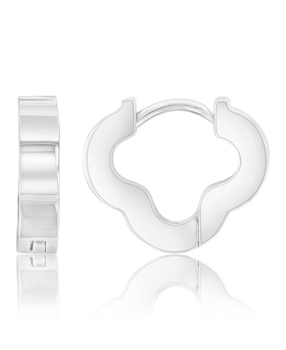 Click here for Roxy Waterproof Yellow 13mm Clover Huggie Earrings... prices