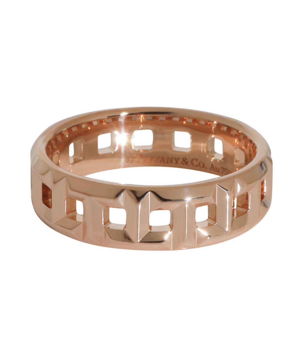 Click here for Tiffany & Co. Rose Gold Tiffany T True Wide Ring -... prices