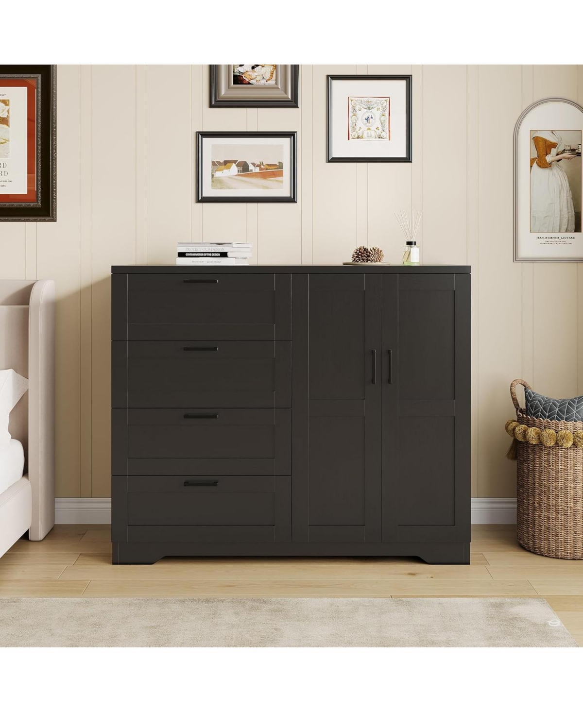 Click here for gaomon Multifunctional Wooden Dresser for Bedroom... prices