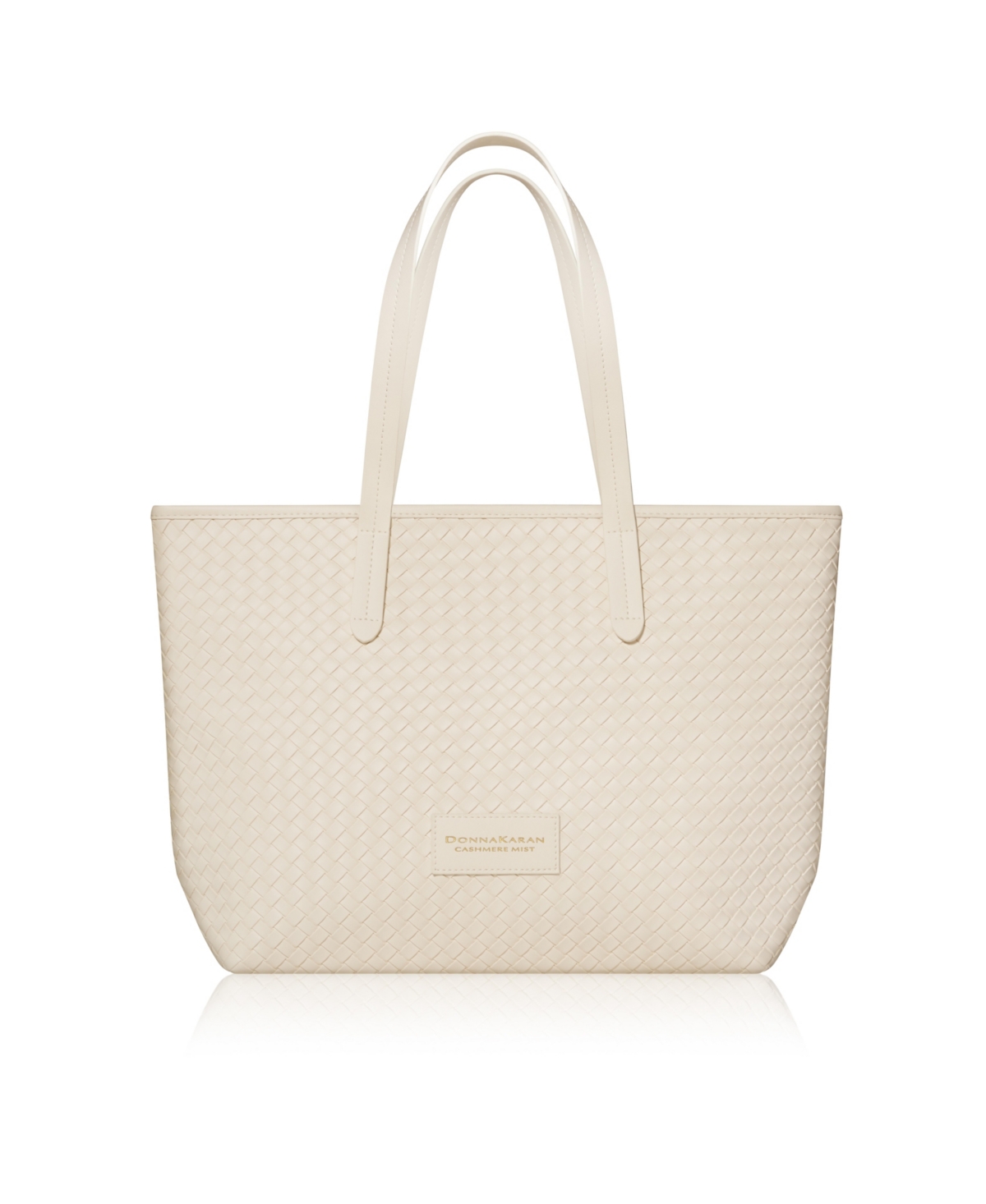 Click here for Free Donna Karan Cashmere Mist Woven Tote with a $... prices