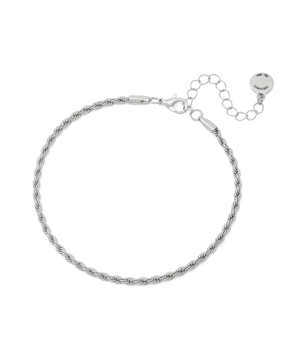 Click here for Steve Madden Rope Chain Anklet - Rhodium prices