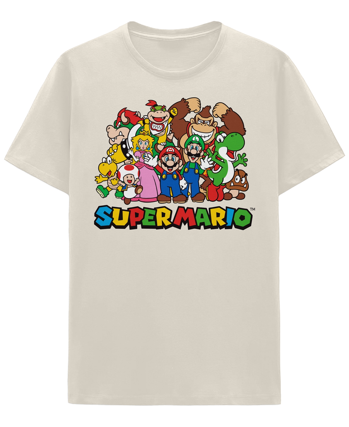 Click here for Hybrid Apparel Mens Mario Group Crewneck T-Shirt -... prices