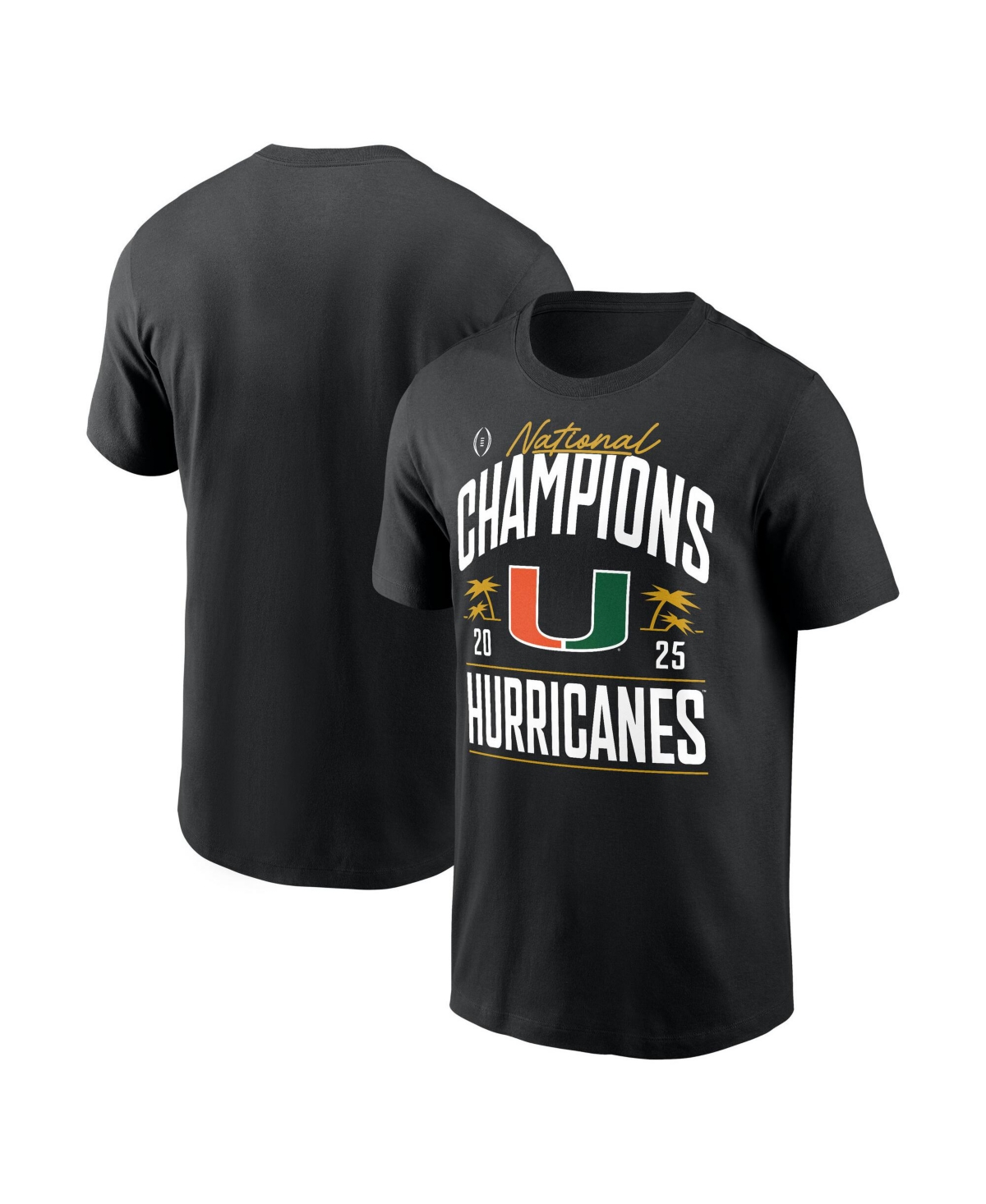 Click here for Nike Mens Black Miami Hurricanes 2025 College Foot... prices