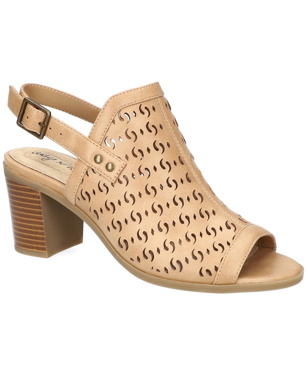 Click here for Easy Street Womens Chellie Block Heel Dress Sandal... prices