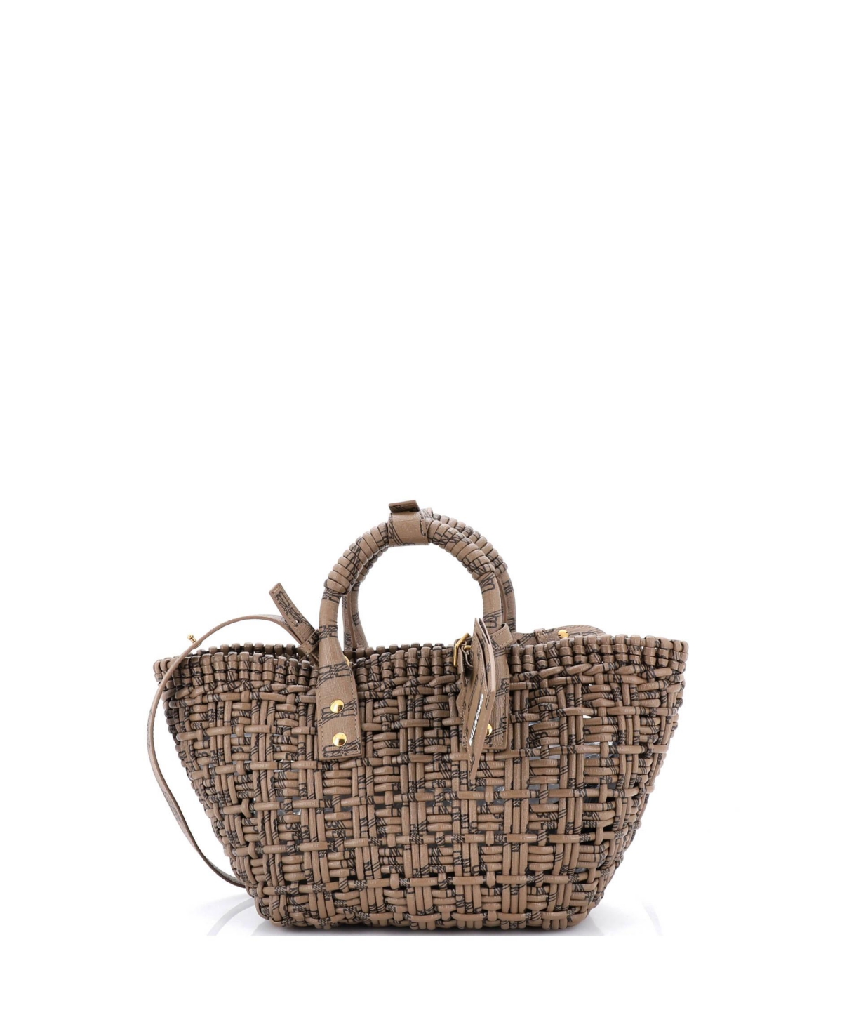 Click here for Pre-Owned Balenciaga Xs Bistro Panier Bag Bb Monog... prices