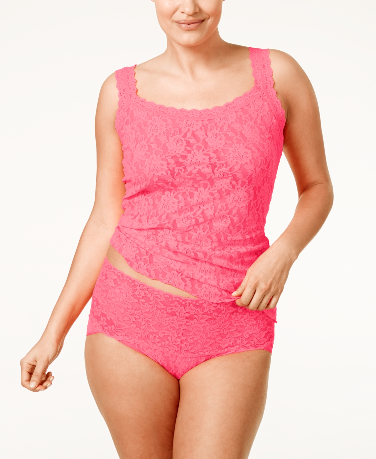 Click here for Hanky Panky Plus Size Signature Lace Camisole 1390... prices