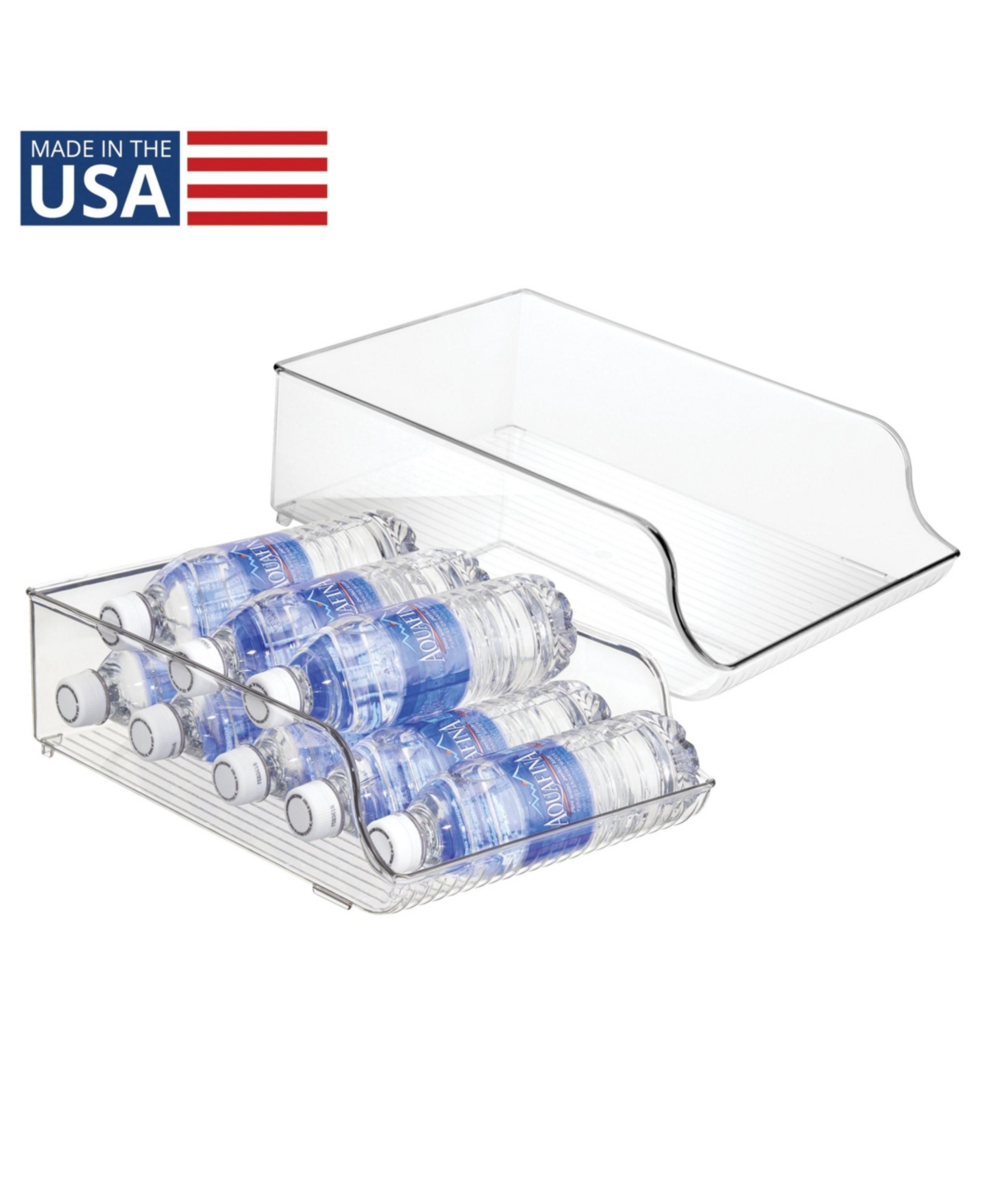 Click here for iDesign Water Bottle Organizer for Fridge - Set of... prices