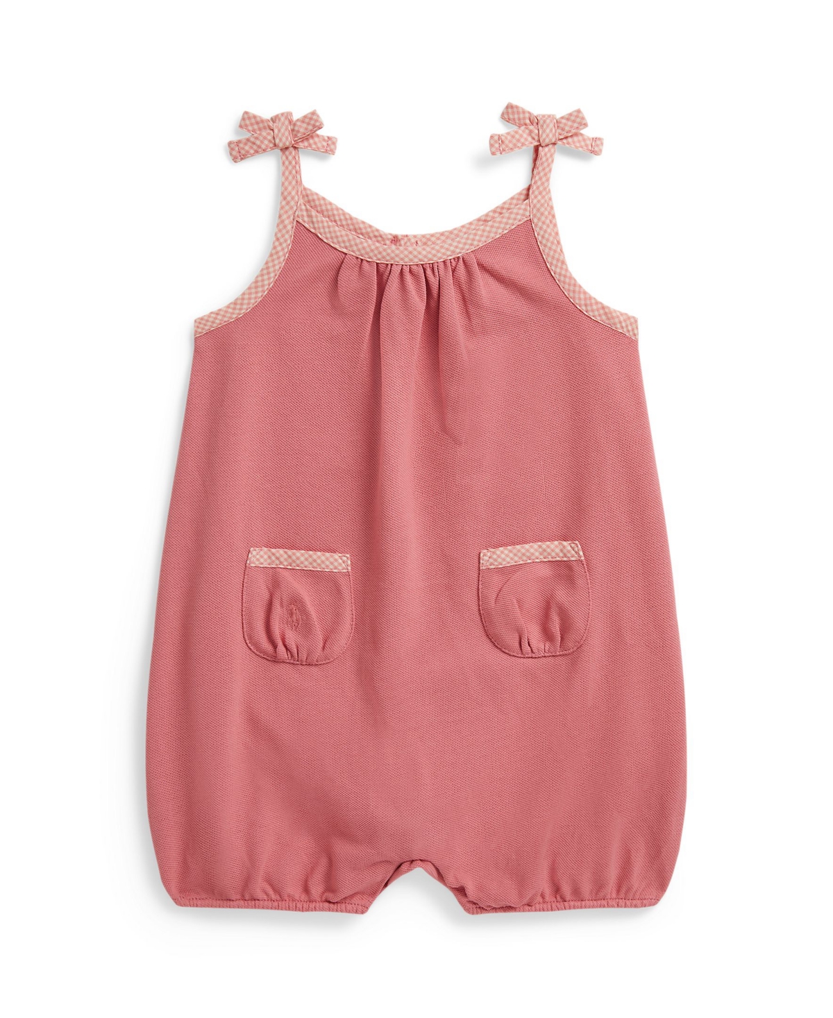 Click here for Polo Ralph Lauren Baby Girls Gingham Stretch Mesh... prices